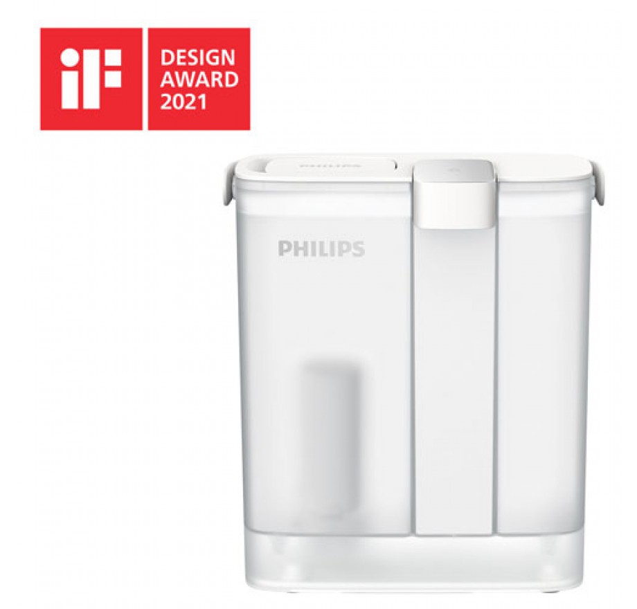 Philips Powered Pitcher with Instant Filtration 3.0L White